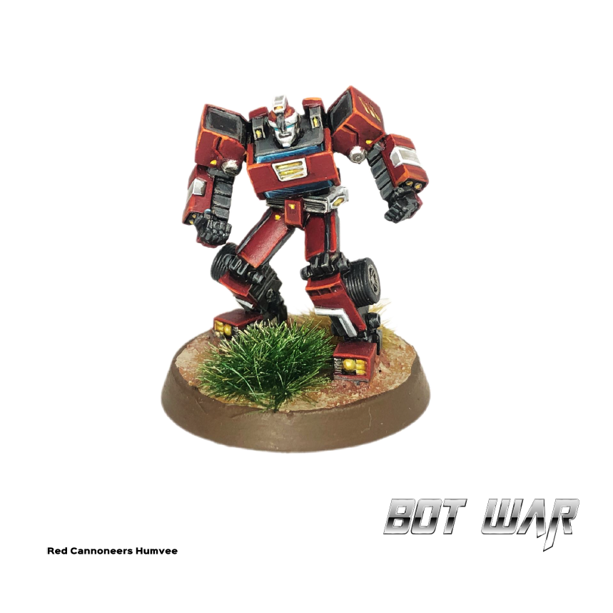 Red Cannoneers - Humvee - Traders Galaxy