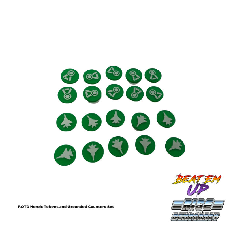ROTD Heroic Tokens and Grounded Counters - Traders Galaxy