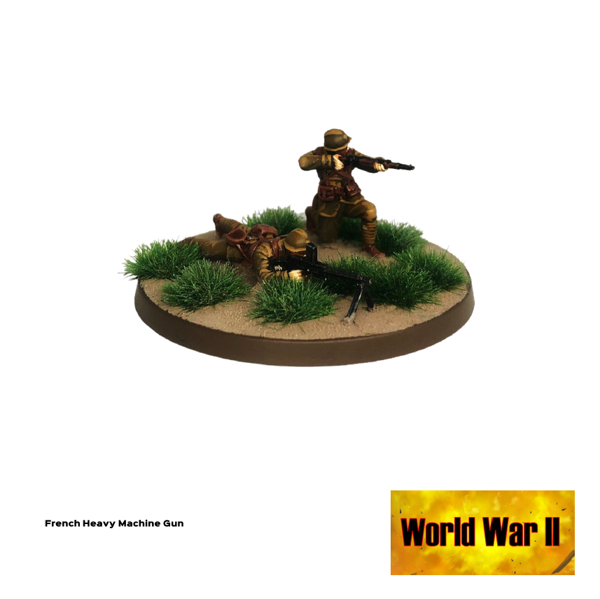 French Heavy Machine Gun Team - Traders Galaxy