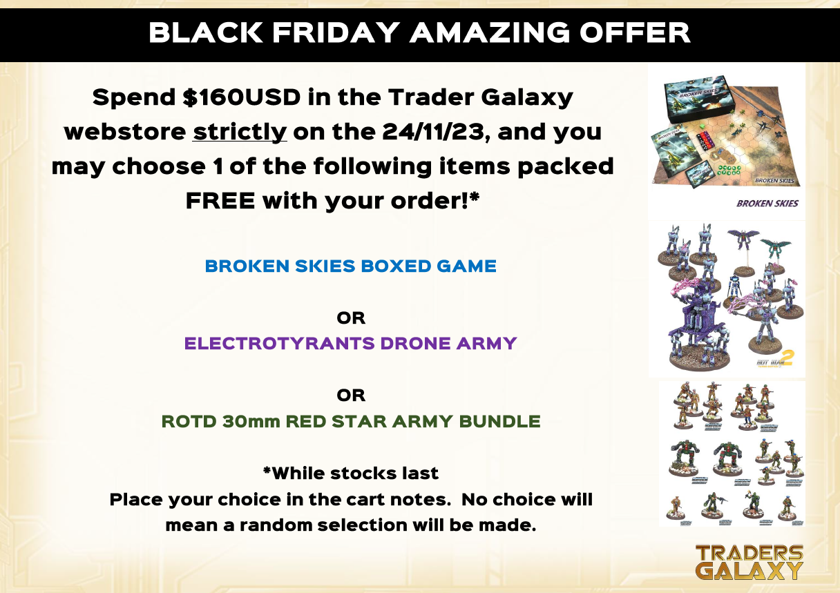 Black Friday! - Traders Galaxy