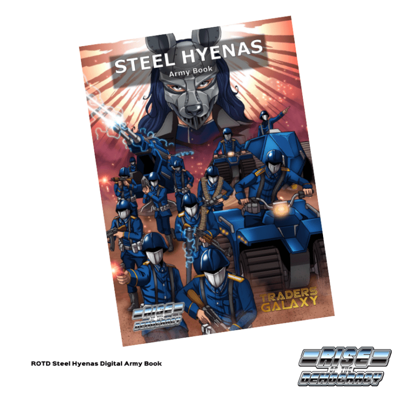Steel Hyenas Digital Army Book and Stat Cards for ROTD - Traders Galaxy