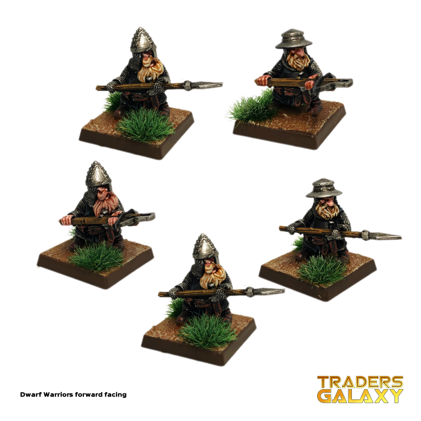 Dwarf Warriors Forward Facing - Traders Galaxy