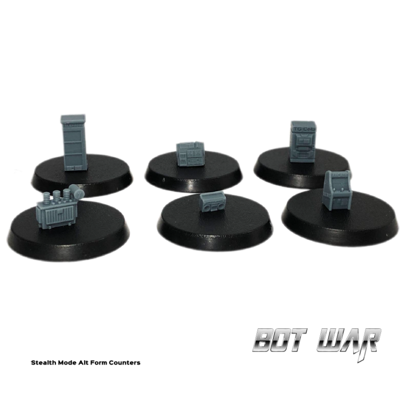 Bot War Stealth Alt Form Counters - Traders Galaxy