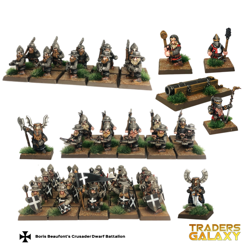 Boris Beaufont's Crusader Dwarf Battalion - Traders Galaxy