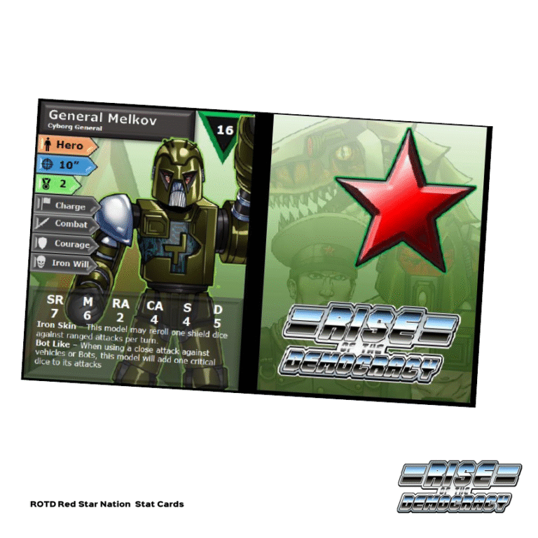 Red Star Nation ROTD - Digital Stat Cards - Traders Galaxy
