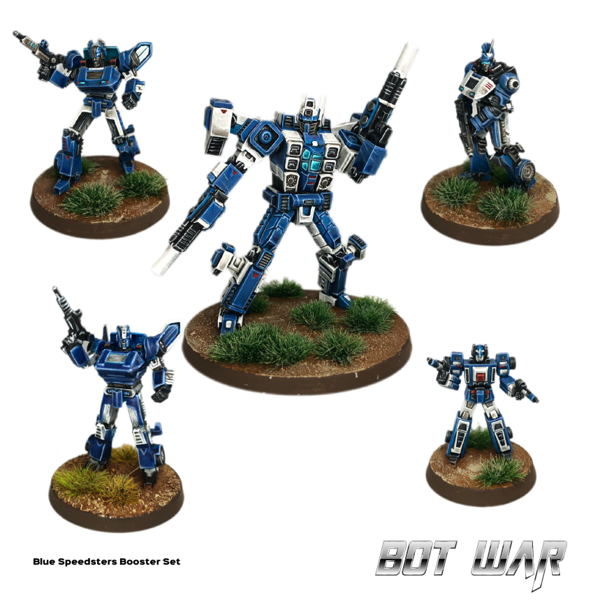 Blue Speedsters Booster Box - Traders Galaxy